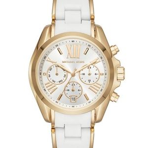 Michael Kors | Accessories | Nwt Michael Kors Chrono Bradshaw Gold ...